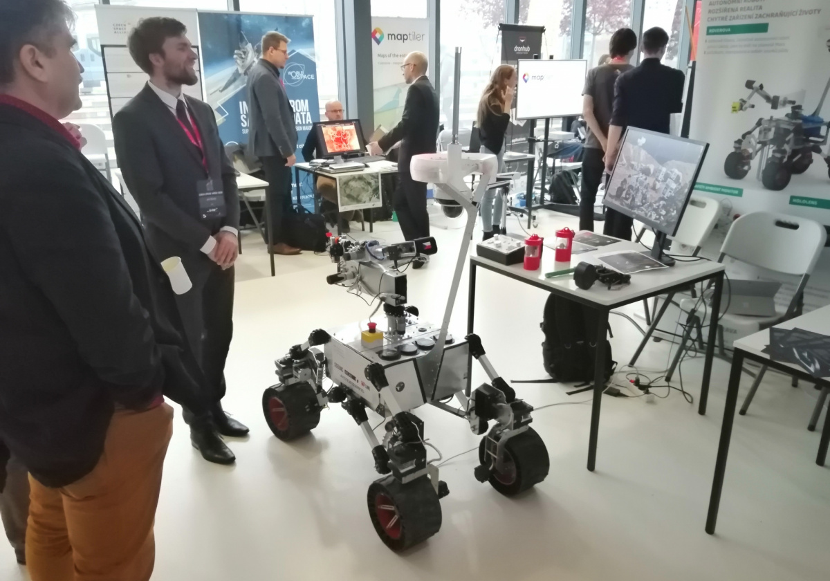 Vesmírná raketa vyrobená v Česku byla k vidění v Planetáriu - Brňan