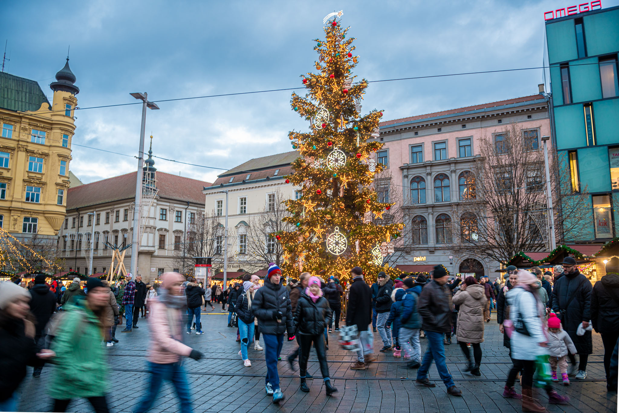 Brno se stalo Evropským hlavním městem Vánoc 2024 - Brňan