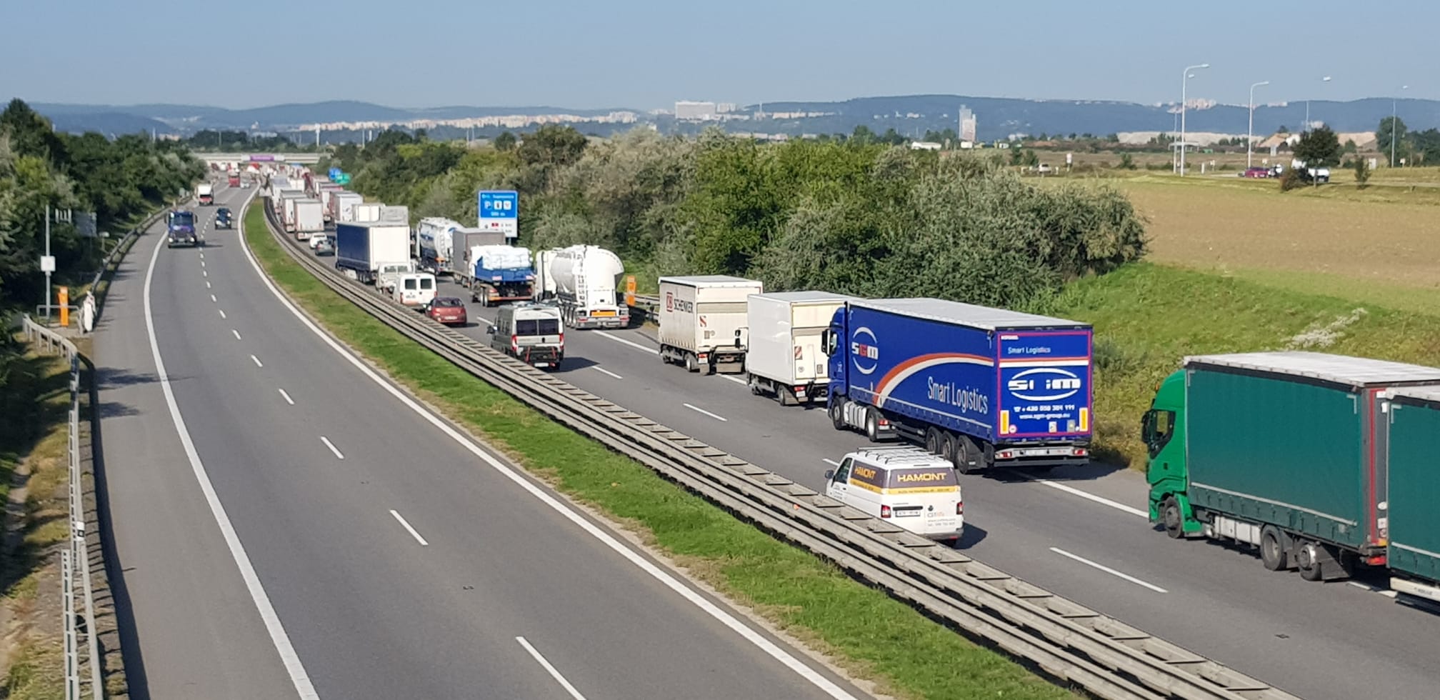 Kdy začne přestavba křižovatky dálnic D1 a D2, by mohlo být jasnější v ...